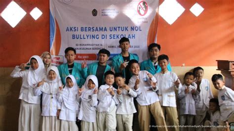 berantas perundungan di sekolah tim project mahasiswa ilmu komunikasi