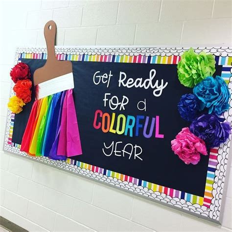 Colorful Year Bulletin Board At Elinor Castiglione Blog