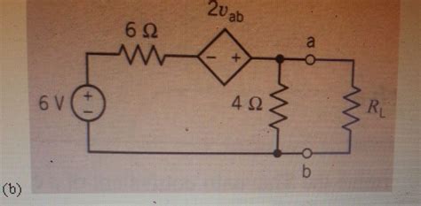 Solved Problem 3b Find The Load RL That Will Result In Chegg Com