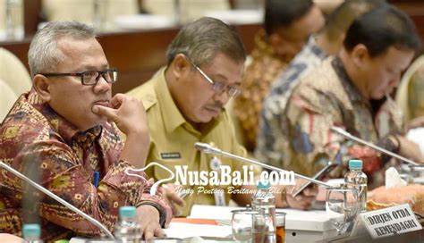 NUSABALI KPU Bahas Desain Surat Suara Pemilu Bareng Parpol