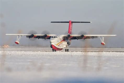 影〉中國自主研發鯤龍大型水陸兩棲飛機完成高寒試飛任務 兩岸 中時新聞網