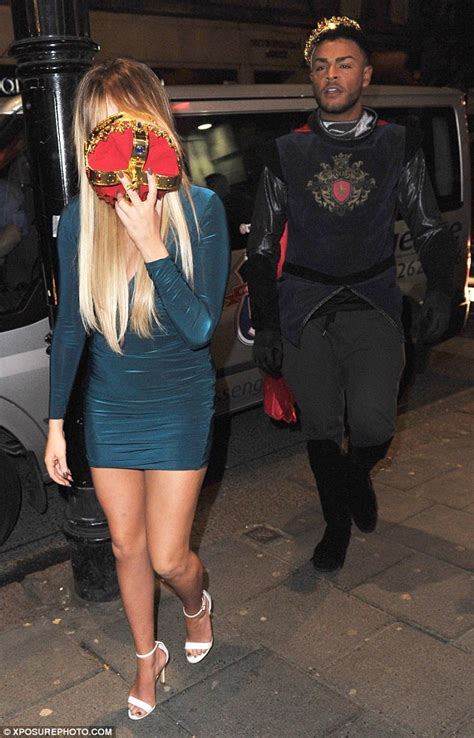 Marnie Simpson Is Carried To Car By Gaz Beadle After Night In Newcastle