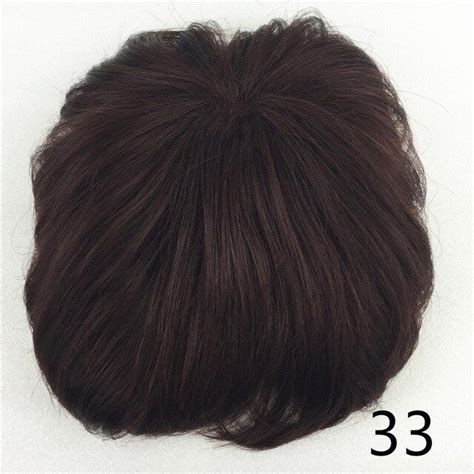 Strongbeauty Synthetic Hair Wig Toupee Short Straight Hair Fo Men