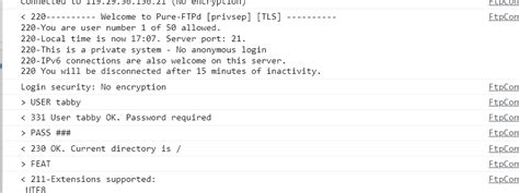 Ftp Connection Failed Issue Niceit Tabby Cloud Sync Settings GitHub