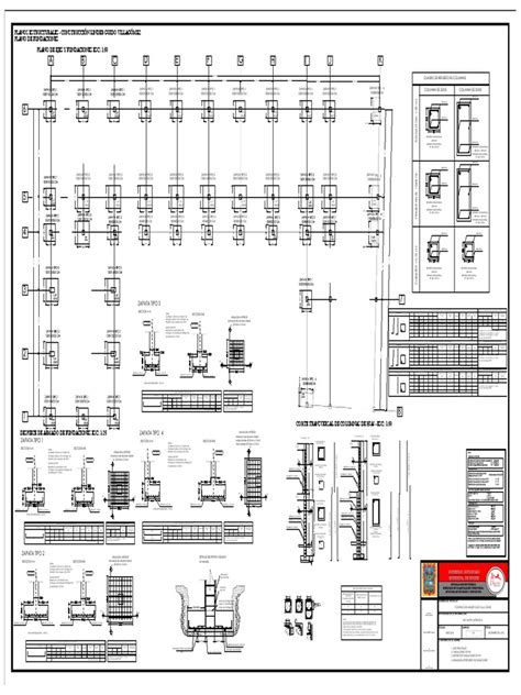 Plano De Columnas Pdf