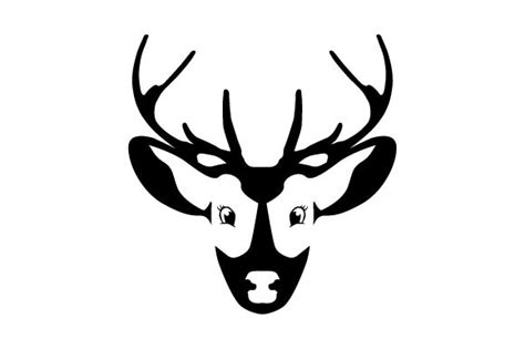 Merry Christmas Deer Antlers Svg Graphic By Chinc1931 · Creative Fabrica