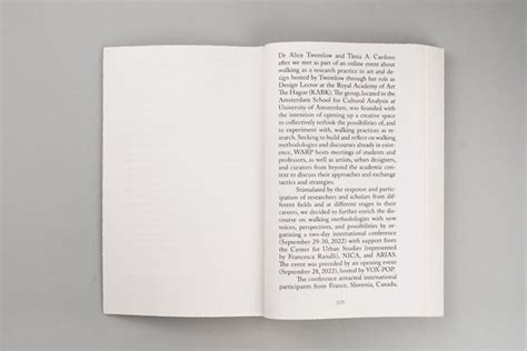 Alice Twemlow Tânia A Cardoso Walking As Research Practice Yvon Lambert Paris