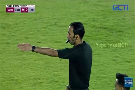 Kontroversi Wasit Setop Laga Di Menit Saat Indonesia U Bantai