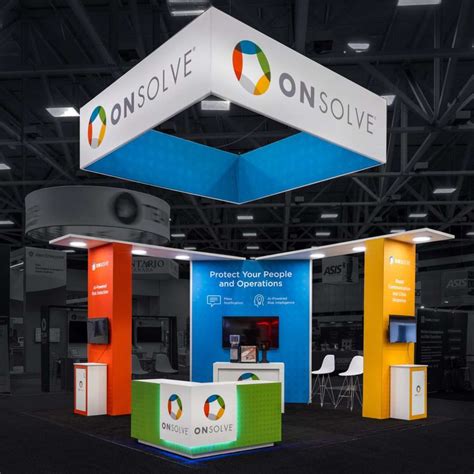 Onsolve 20x20 Custom Trade Show Booth Rockway Exhibits Events