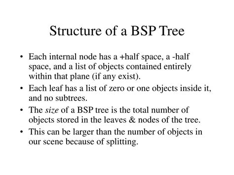 Ppt Motivation For Bsp Trees The Visibility Problem Powerpoint