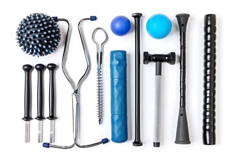 Physical Therapy Tools Isolated On White Background Premium Ai