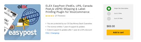 Addons For Easypost Fedex Ups Canada Post And Usps Shipping And Label