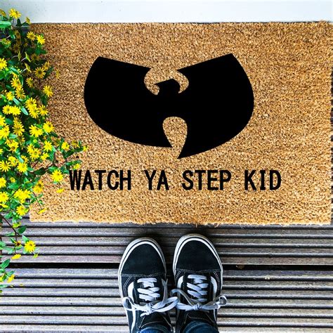 Wu Tang Doormat Etsy