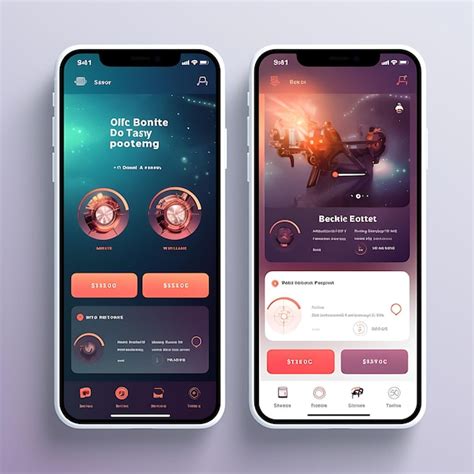 Premium Photo Mobile App Layout Design Of Tech Gadget Delivery With