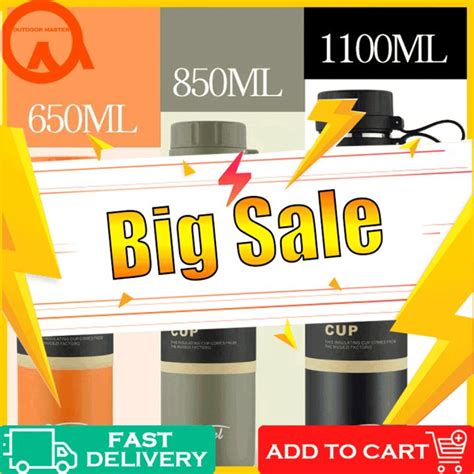6508501100ml Business Vacuum Flask Stainless Steel Tumbler Portable