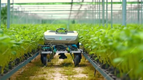 Premium Photo Robotic Weeding Harvesting A Fully Automated Organic