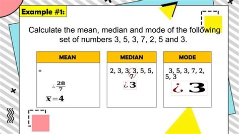 Mean Median And Mode Of Ungrouped Datapptx
