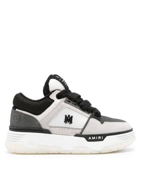 Amiri Ma 1 Sneaker In Black Alabaster Lyst