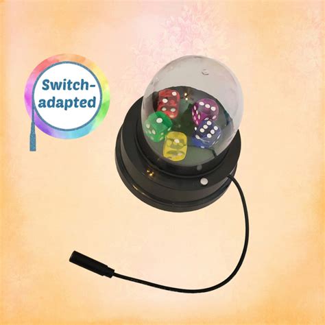 Switch Adapted Dice Roller Special Needs Limited Mobility Disability