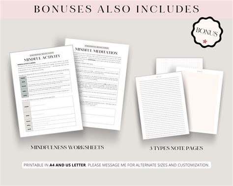 Dbt Radical Acceptance Worksheets Distress Tolerance Etsy