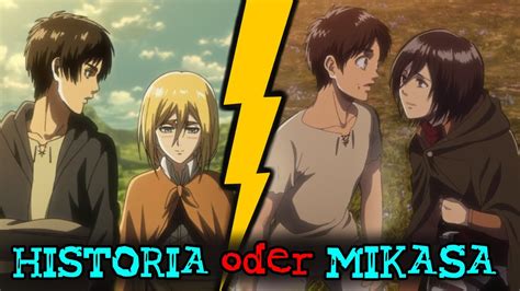 Mikasas Liebe Zu Eren Ohne Ackermann Bezug Erens Beziehung Zu Historia