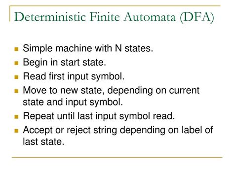 Ppt Regular Expressions And Dfas Powerpoint Presentation Free Download Id875566