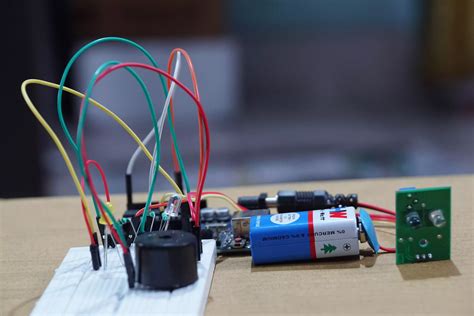 Fritzing Project Arduino Ir Obstacle Sensor Buzzer With Led