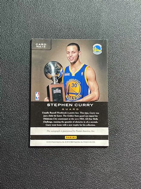 【超新星精品】2011 12 Panini Limited Stephen Curry 雷米特 勇士 库里 49编 Trophy Case