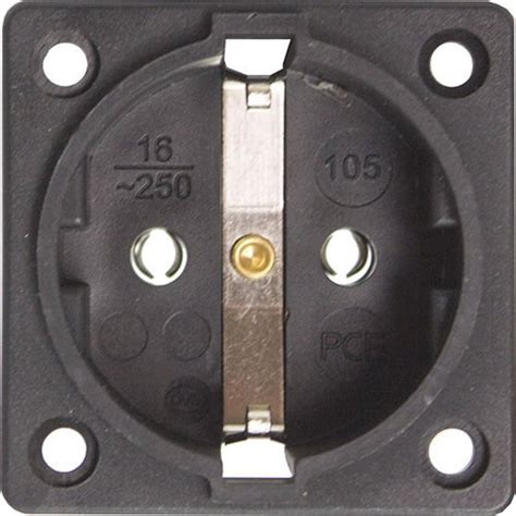 GNIAZDO TABLICOWE CZARNE SCHUKO 10584 0S PCE IP54 Tytuł sklepu