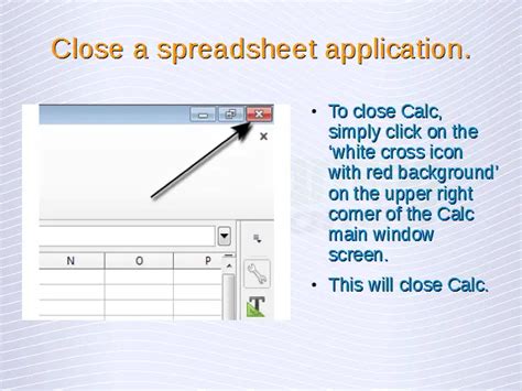 Working With Spreadsheets