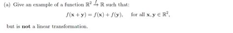 solved a give an example of a function r2 4 r such that