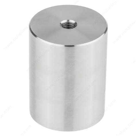 2 Diameter Solid Metal Standoff Base Threaded 3 8 16 Richelieu