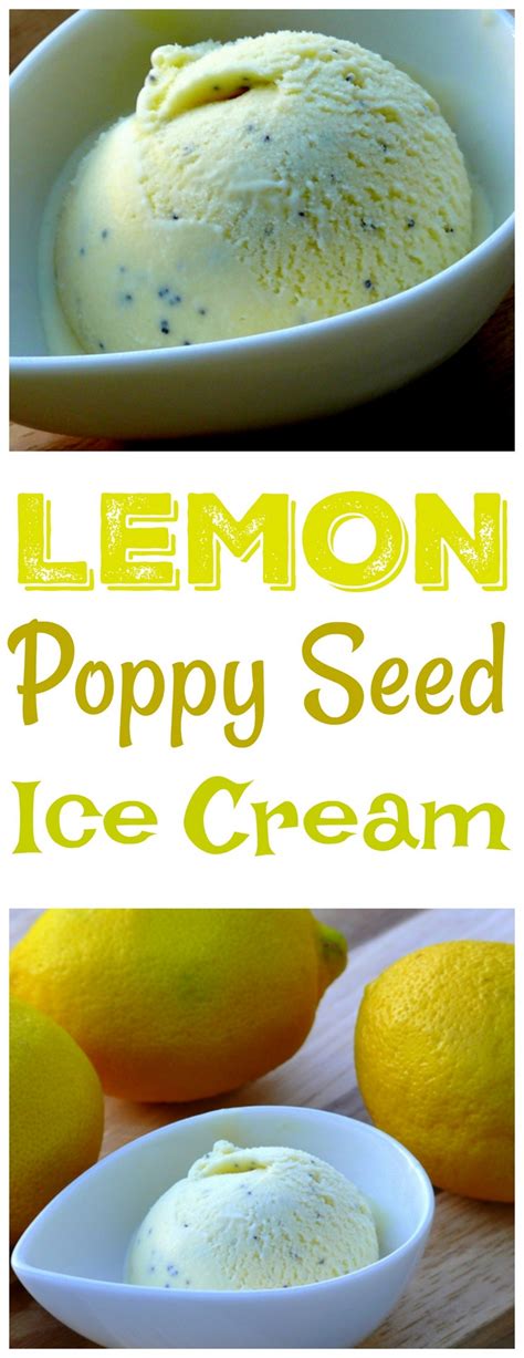Lemon Poppy Seed Ice Cream Noble Pig