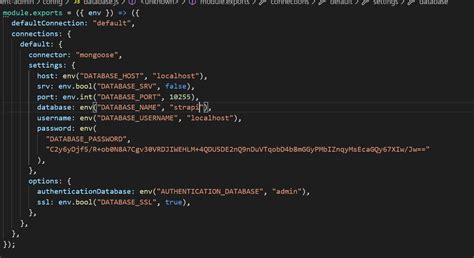 azure cosmosdb connection issue · issue 156 · strapi strapi examples