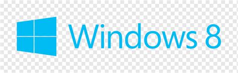 Windows 81 Microsoft Logo Windows Logos Azul ángulo Texto Png