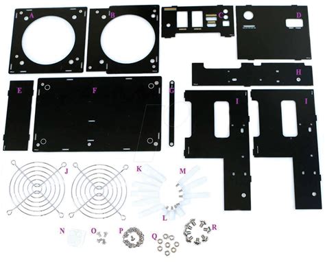 Odroid H3 Case4 Odroid H3 Enclosure 4 For 2x 2 5 1x3 5 Sata At