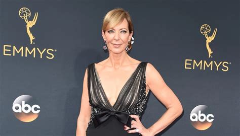 Allison Janney 62 Rocks In Sheer Dress Proving Age Is Just A Number
