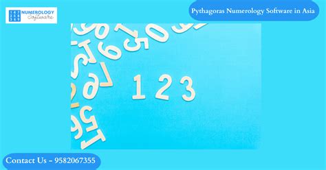 Pythagoras Numerology Software In Asia Numerology Software