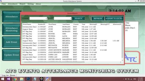 Attendance Monitoring System With Barcode Technology A Thesis Capstone Project Part YouTube