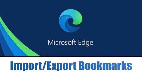 So Exportieren Und Importieren Sie Lesezeichen Im Edge Browser