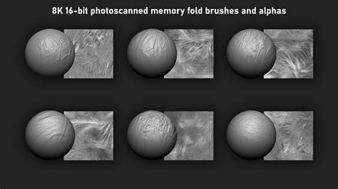 Memory Fold Brushes For Zbrush Flippednormals