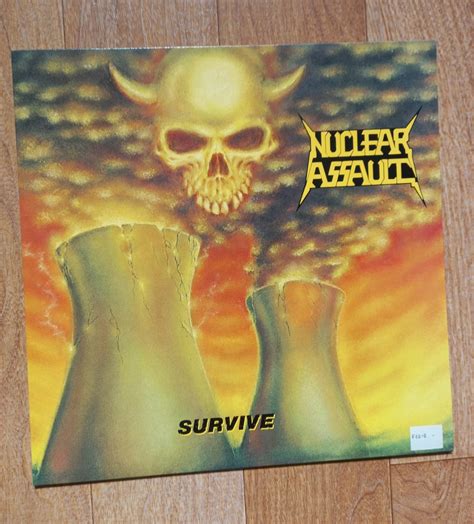 Nuclear Assault Survive Vinyl Photo Metal Kingdom