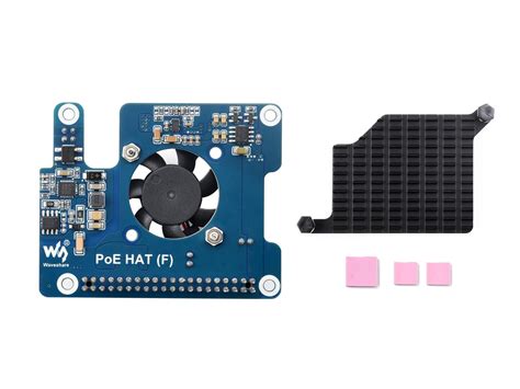 Waveshare Poe Hat F Compatible With Raspberry Pi 5 High
