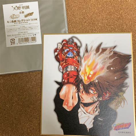 New天野明展in京都 ミニ色紙 超ツナ メルカリ