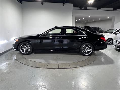 Used 2017 Black Mercedes Benz S Class S550 Awd Sedan S 550 4matic For