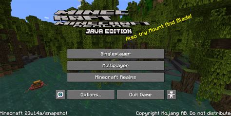 I Was Loading Minecraft Snapshot 23w14a And This Is What The Loading Screen Looks Like Is This