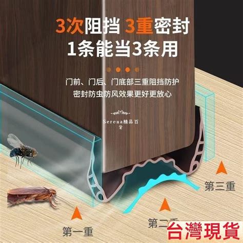 🌈臺灣發貨🔥門縫門底密封條門底縫專用房門防風門貼門底下縫隙擋條靜音隔音條 蝦皮購物
