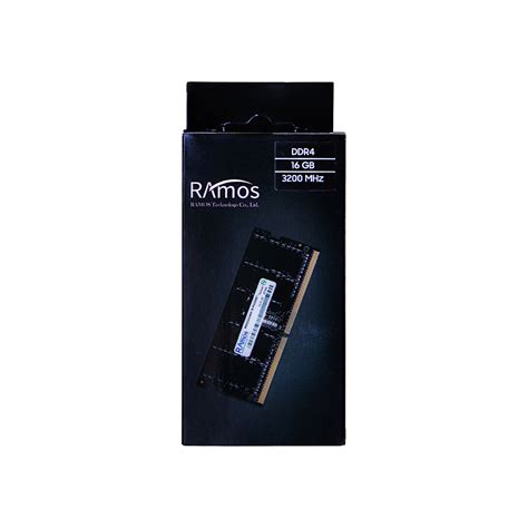 قیمت و خرید رم لپ تاپ Ddr4 تک کاناله 3200 مگاهرتز Cl22 راموس مدل Rm4sag