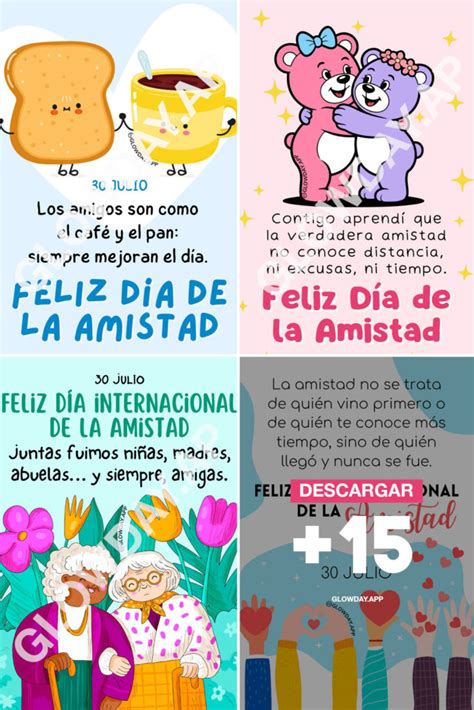 Feliz Día Internacional De La Amistad Tarjetas Para Hoy 30 De Julio