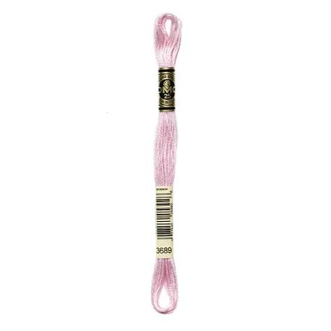 Dmc Six Strand Embroidery Floss 3689 Pale Orchid Stitchmakers